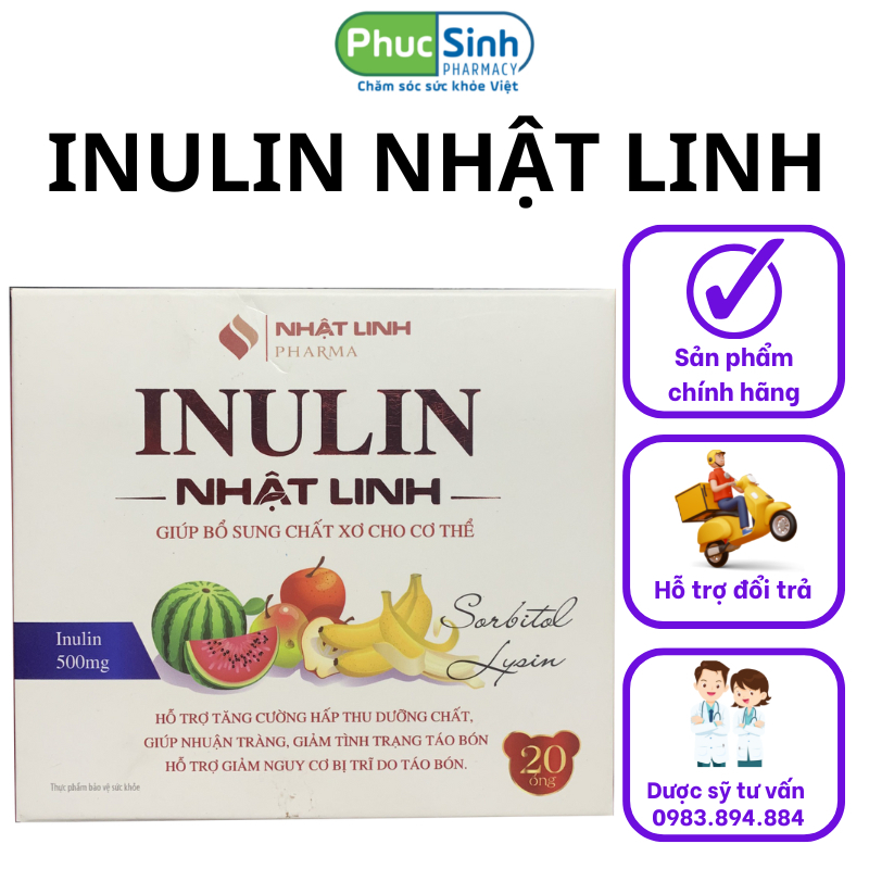 Inulin Nhat Linh Genuine Goods Add Fiber, Laxative, Reduce Constipation ...