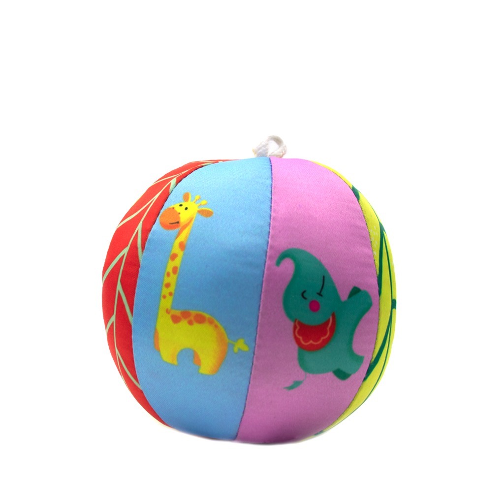 Cloth Ball Toy for Babies - Includes Pipo Animals Rattles, 8 Pieces ...