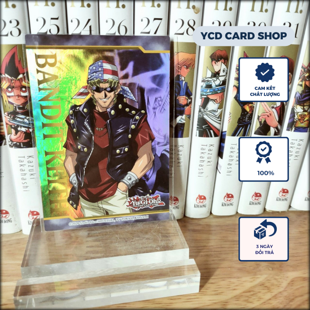 Genuine yugioh card Legendary Duelists: Bandit Keith (Art Token ...
