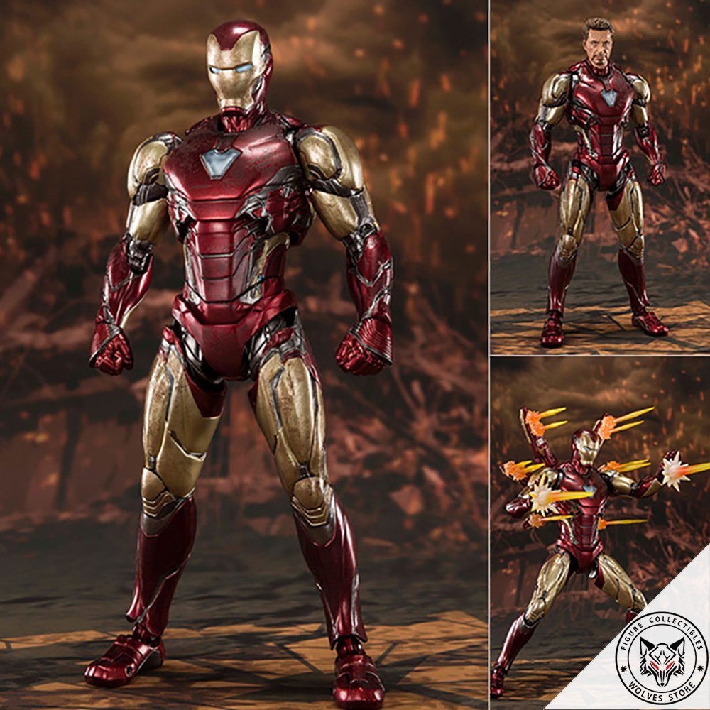 Shf Marvel Model: SHF Ironman Mk85 (Final Battle) | Shopee Malaysia