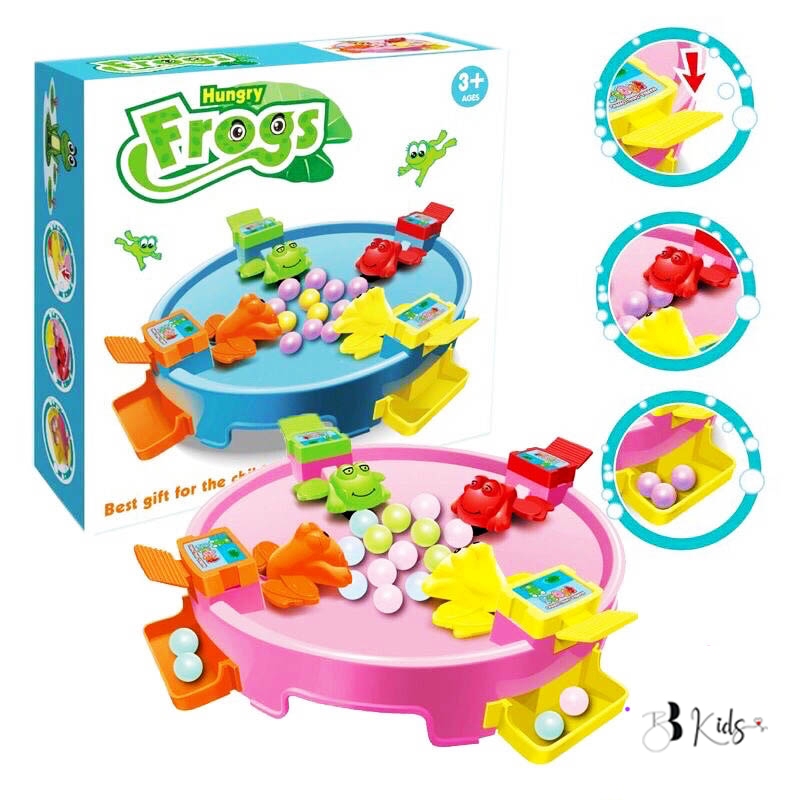 Frog Eating Ball Toy Frog Eating Candy for 2, 3, 4 Players Hungry Frog ...