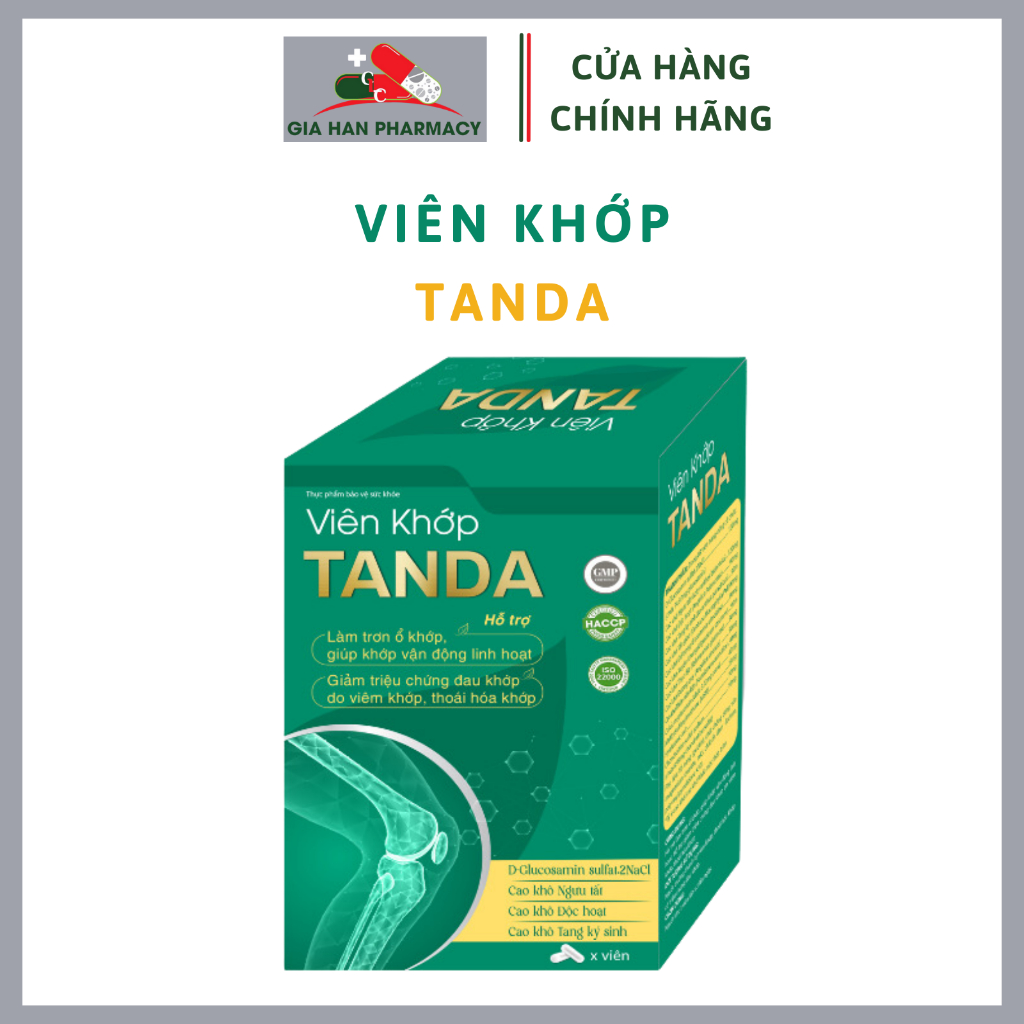 Tanda joint tablets reduce symptoms of joint pain due to osteoarthritis ...