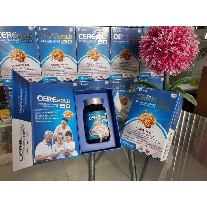 CEREGOLD 150 brain supplement, 30 tablets and 40 tablets. Supports ...