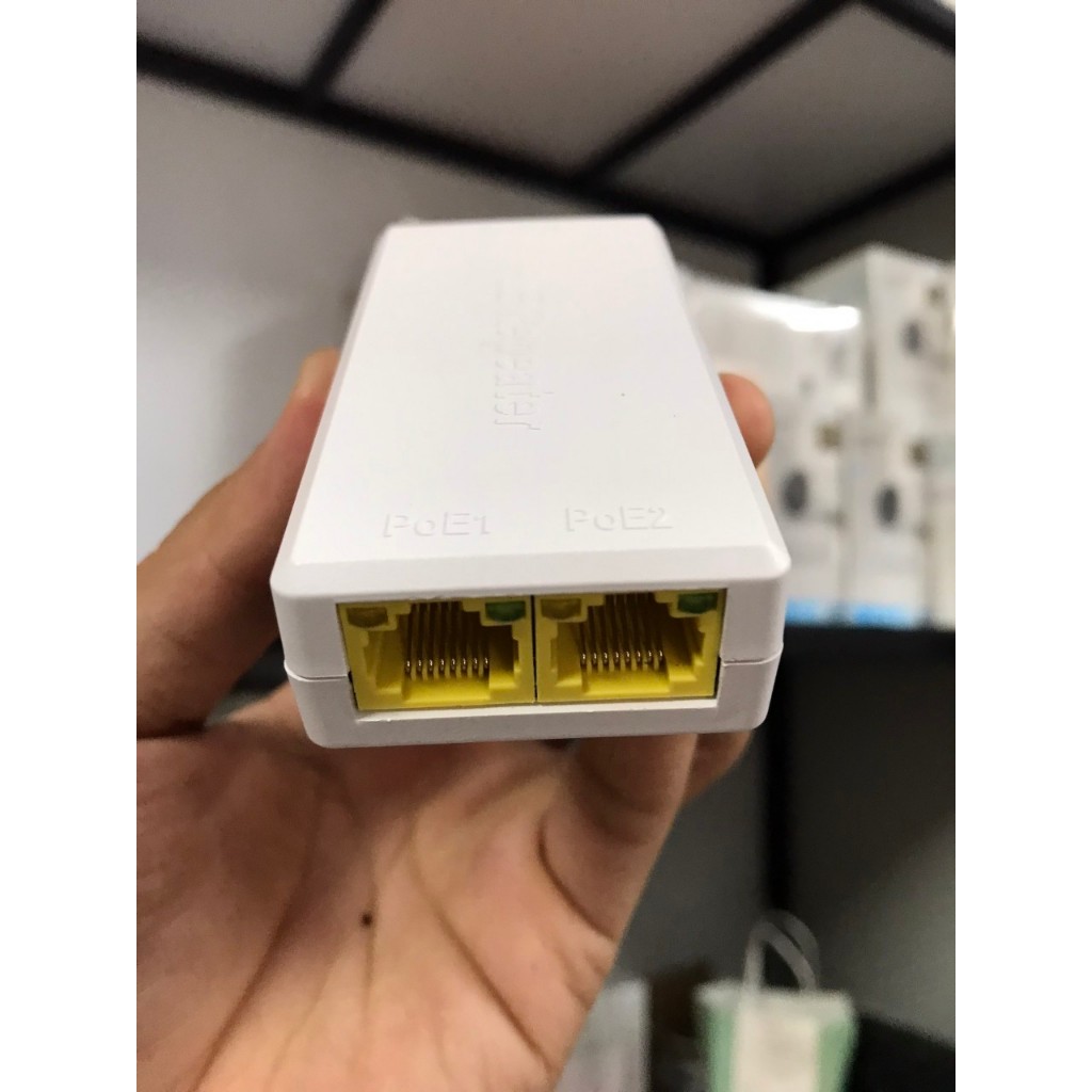 POE Extender - POE 1 to 2 splitter, No need to plug in, get power from ...