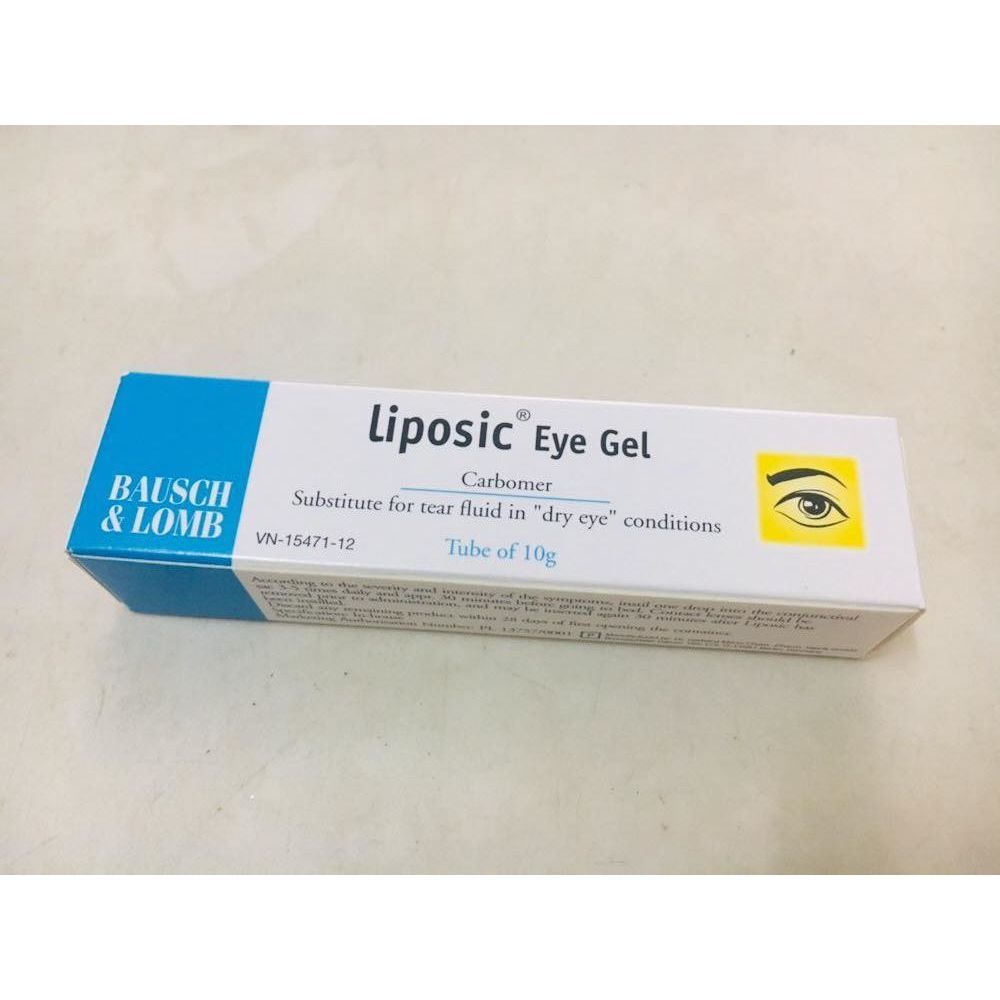 Liposic Eye Gel Eye Drops 10g (date 09 / 2026) | Shopee Malaysia