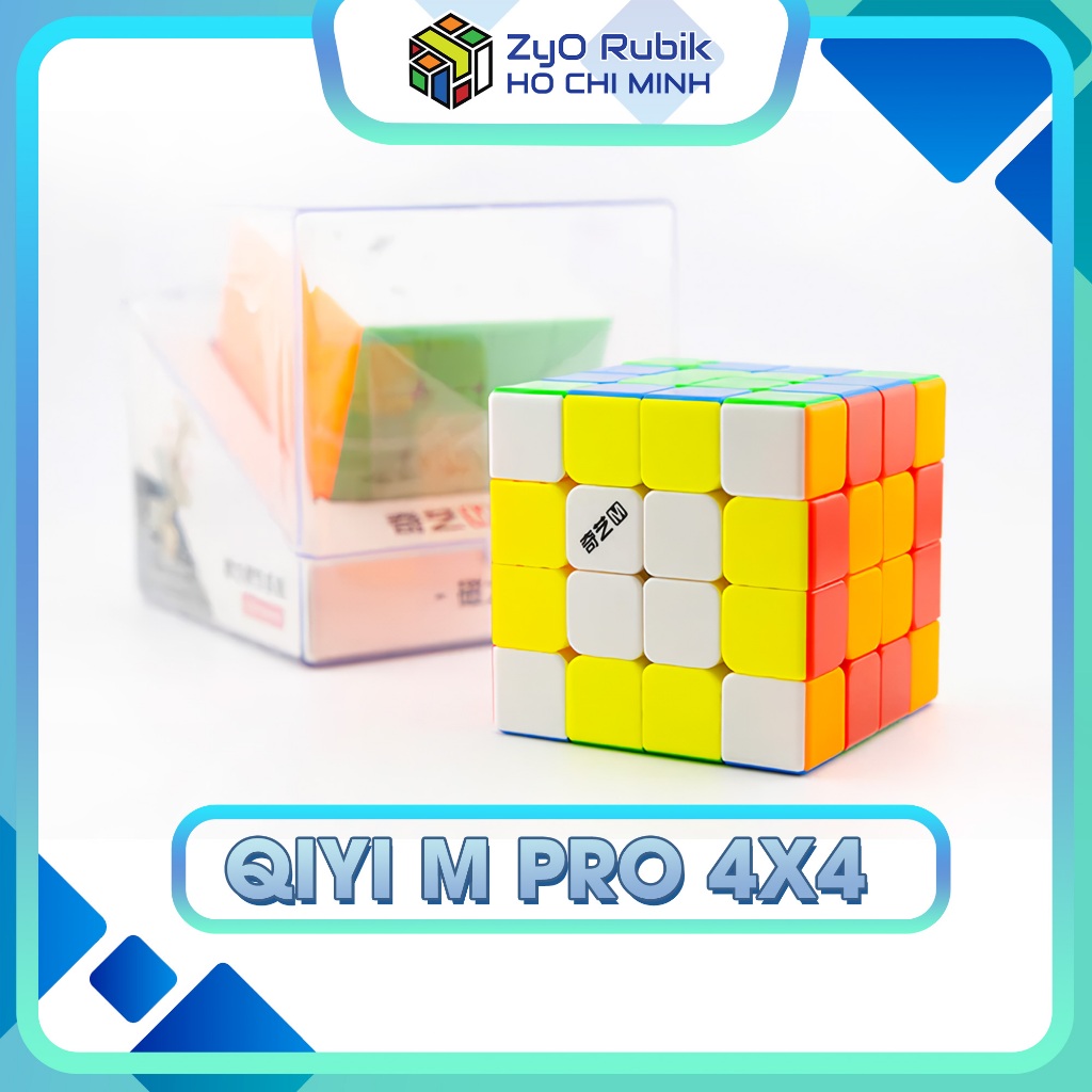 Rubik 4x4 Qiyi M Pro Magnetic 2024 International/Domestic Version - 4 ...