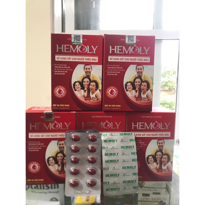 Hemoly Iron Tablets supplement iron for anemic people | Shopee Malaysia