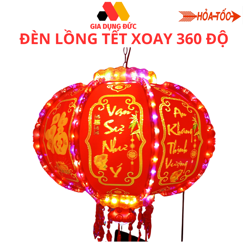 CNY 360 Degree Rotating Self-Rotating led Lantern, 360 Degree Rotating ...