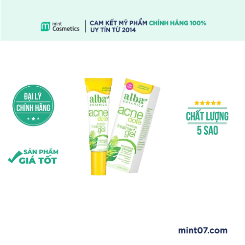 Alba Botanica Acnedote Invissible Treatment Gel 14g | Shopee Malaysia