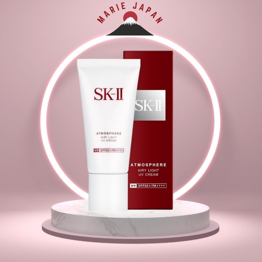 Japanese SKII Sunscreen SK-II Atmosphere Airy Light UV Cream SPF50+/PA++++ 30g | Shopee Malaysia