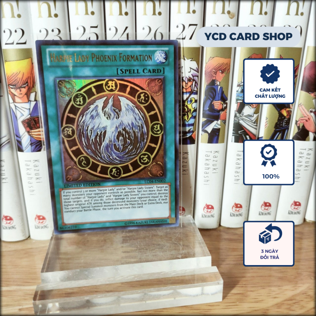 Genuine yugioh card Harpie Lady Phoenix Formation – Ultra rare | Shopee ...