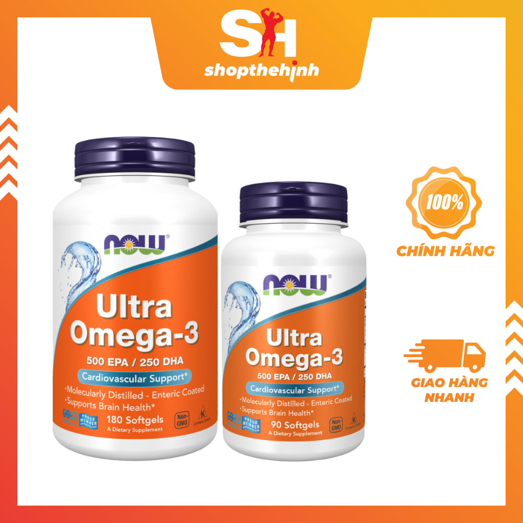 Now Ultra Omega 3 (90 Tablets) - Cardiovascular System, Brain, Enhance ...