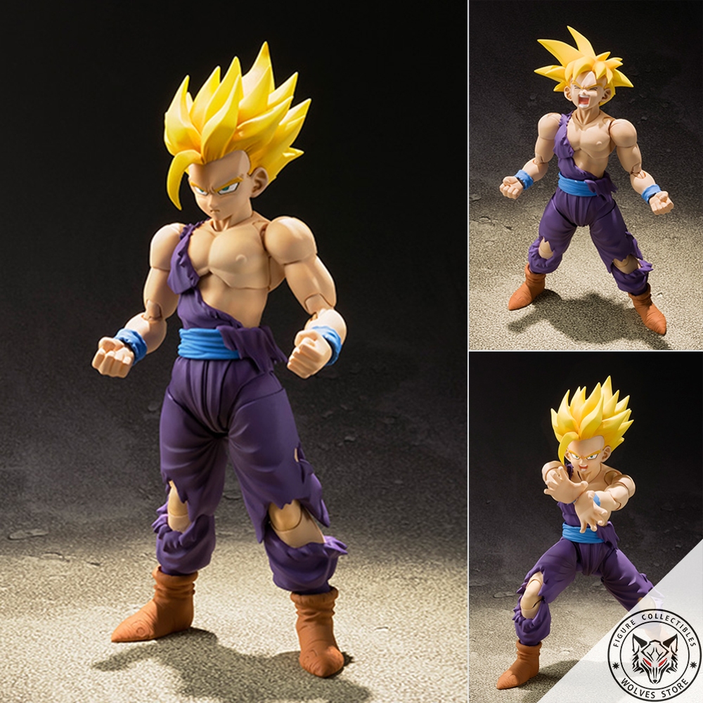 Shf Dragon Ball Genuine Model: SHF Songohan SSJ | Shopee Malaysia