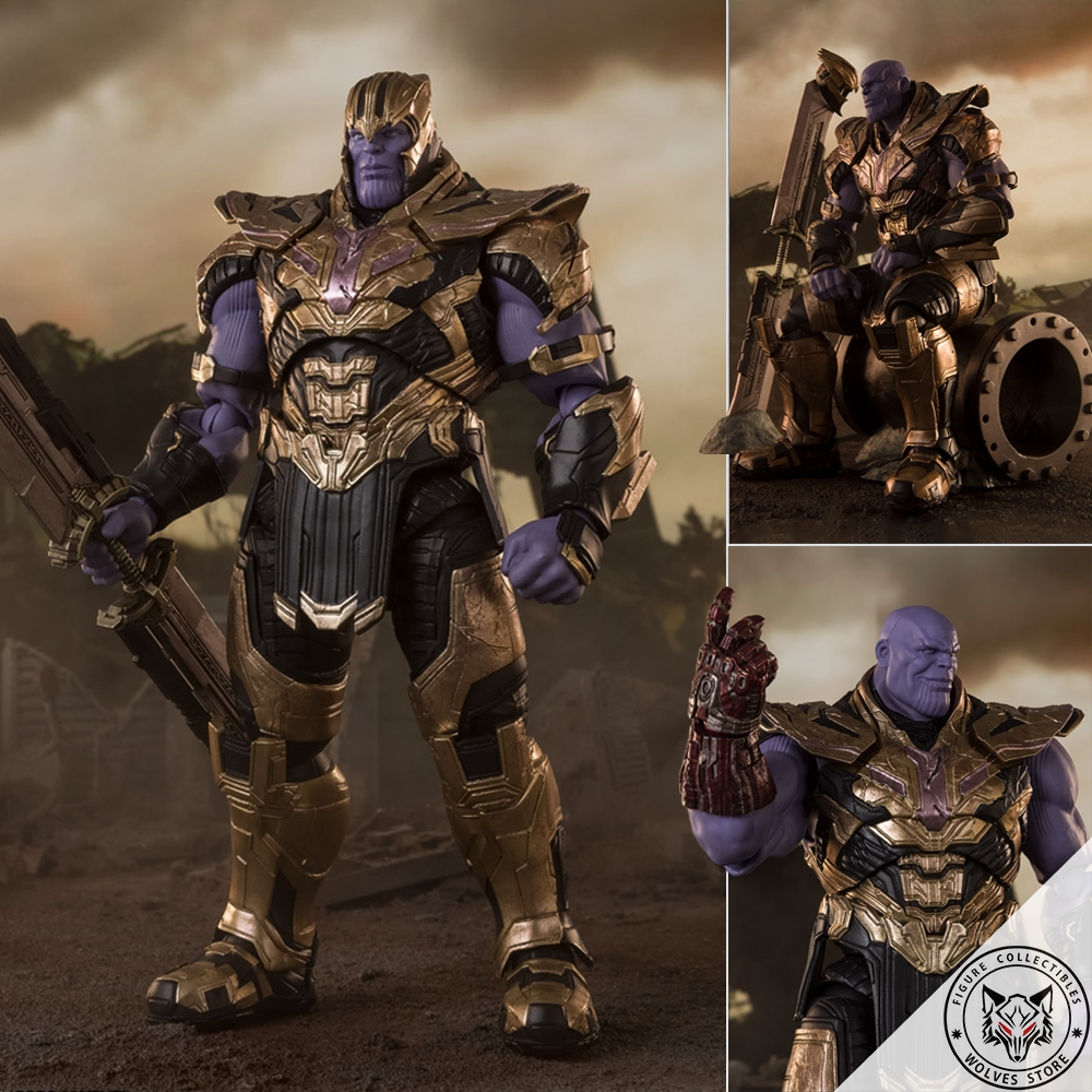 Genuine SHF Marvel Model: SHF Thanos (Final Battle) | Shopee Malaysia