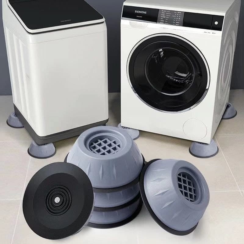 Set of 4 new anti-vibration washing machine legs, anti-vibration of ...