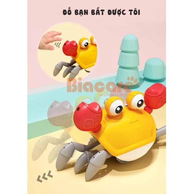 (Wholesale) Automatic Sensor Crab - Smart Touch Obstacle Avoidance Toy ...