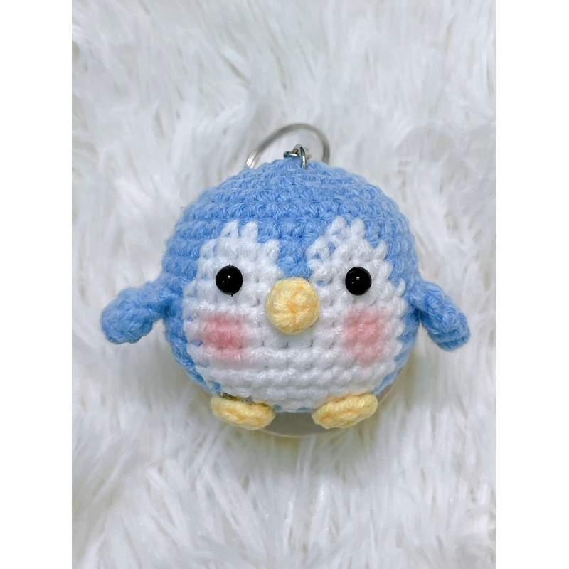 Penguin wool keychain (Real photo) | Shopee Malaysia