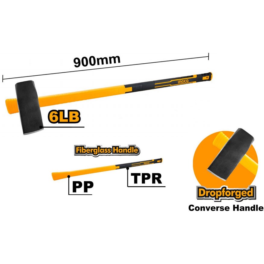 Hammer 6LB INGCO HSPM02068D | Shopee Malaysia