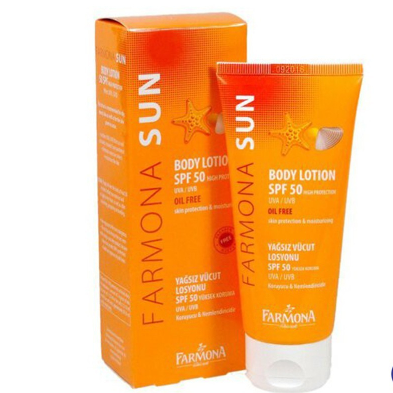 Farmona SUN FACE CREAM SPF 50 OIL FREE sunscreen 50ml specialized for ...