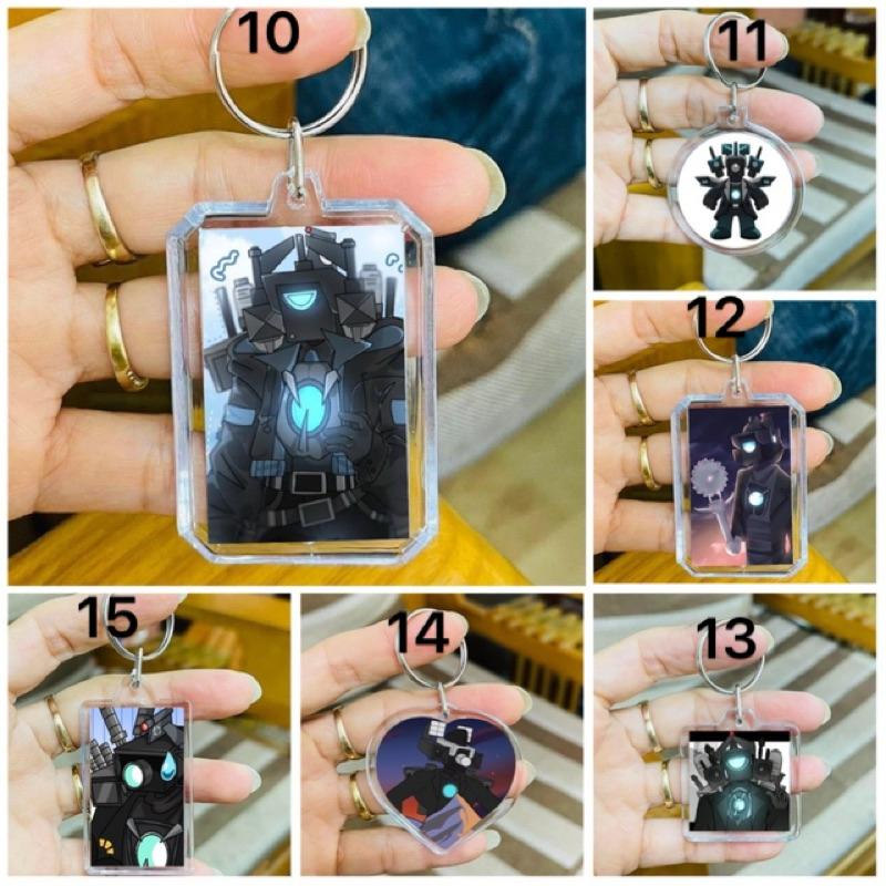 Titan camera man skibidi toilet keychain / titan camera man game ...