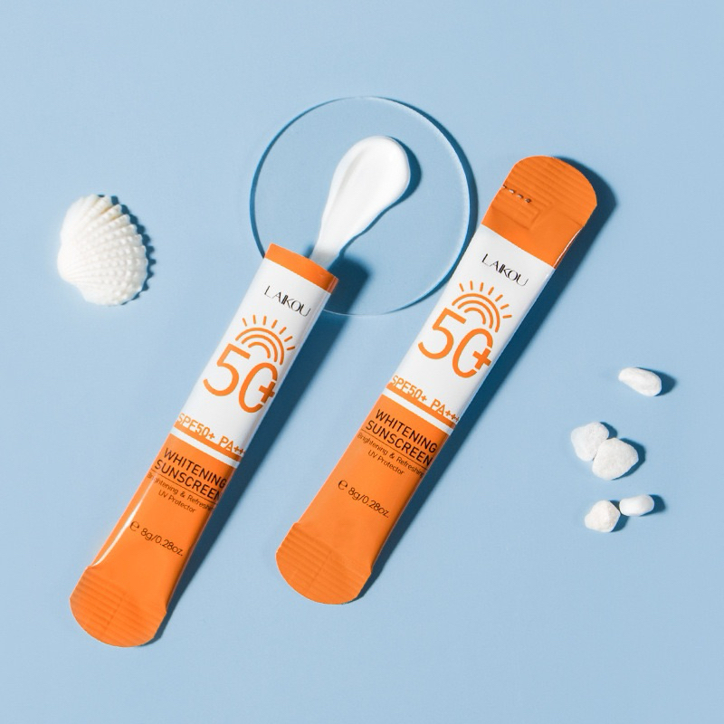 Chinese domestic LAIKOU sunscreen (trial size) | Shopee Malaysia