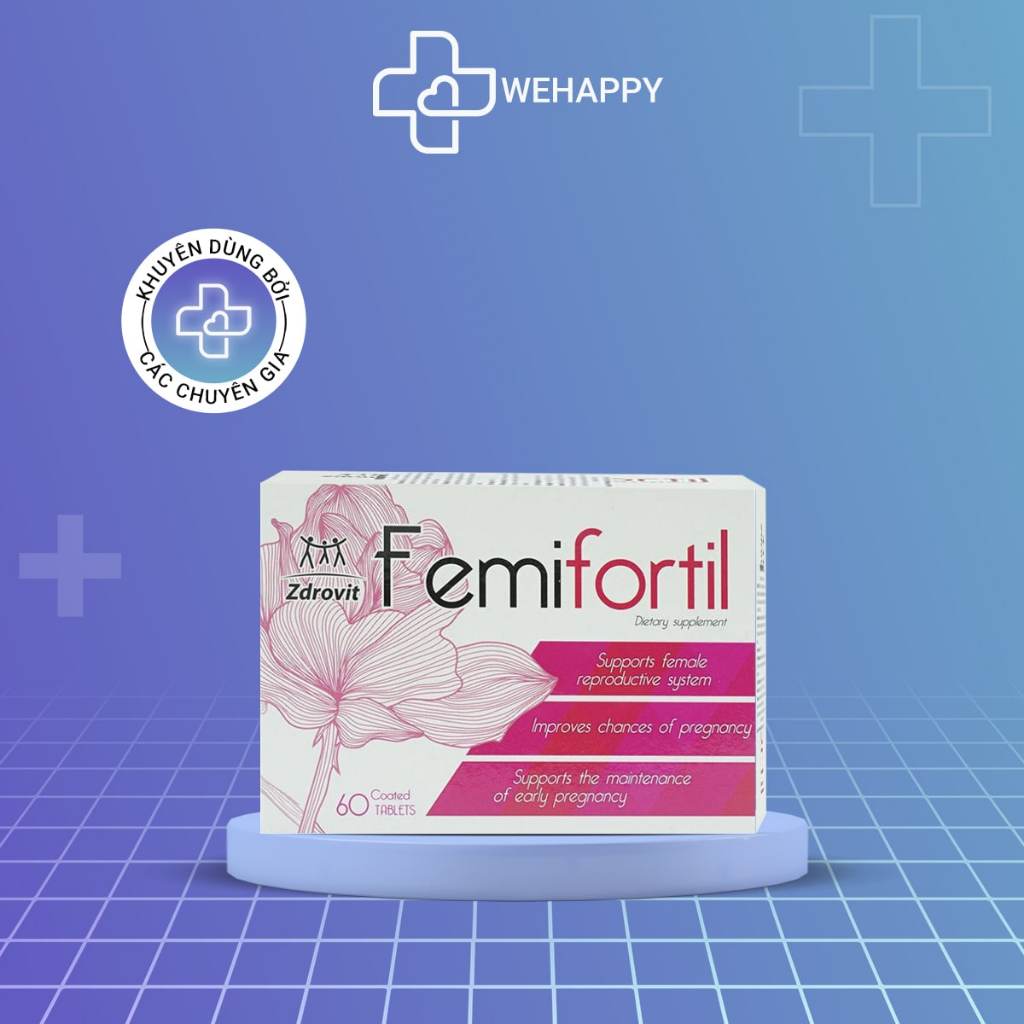 Femifortil Egg Supplements Increase Fertility - Multivitamin, Menstrual ...
