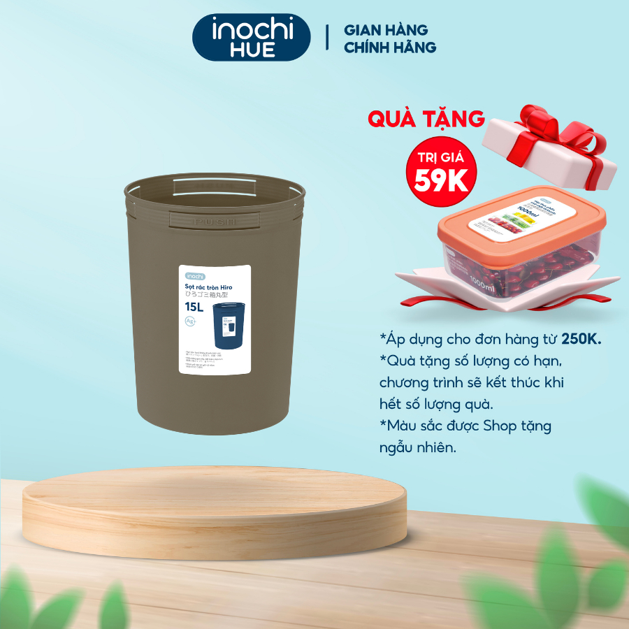 Inochi Round Trash - Hiro Antibacterial, Deodorizing Japanese Standard ...