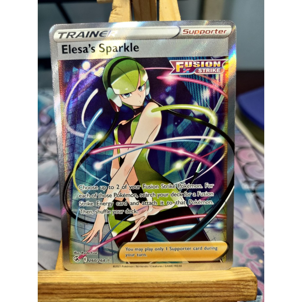 [KW2 Pokemon] [EN] Pokemon Elesa's Sparkle Card - 260 / 264 - Full Art ...