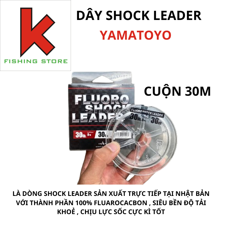 Shock Leader Line Lure YAMATOYO 100% Fluarocacarbon Made In Japan | Shopee Malaysia
