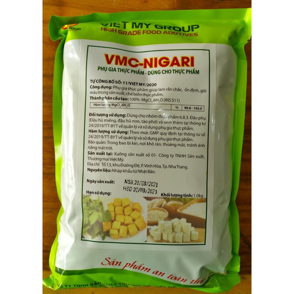 VMC NIGARI SALT HELPS CONDUCTIVE TOFU QUICKLY AND SAFE | Shopee Malaysia