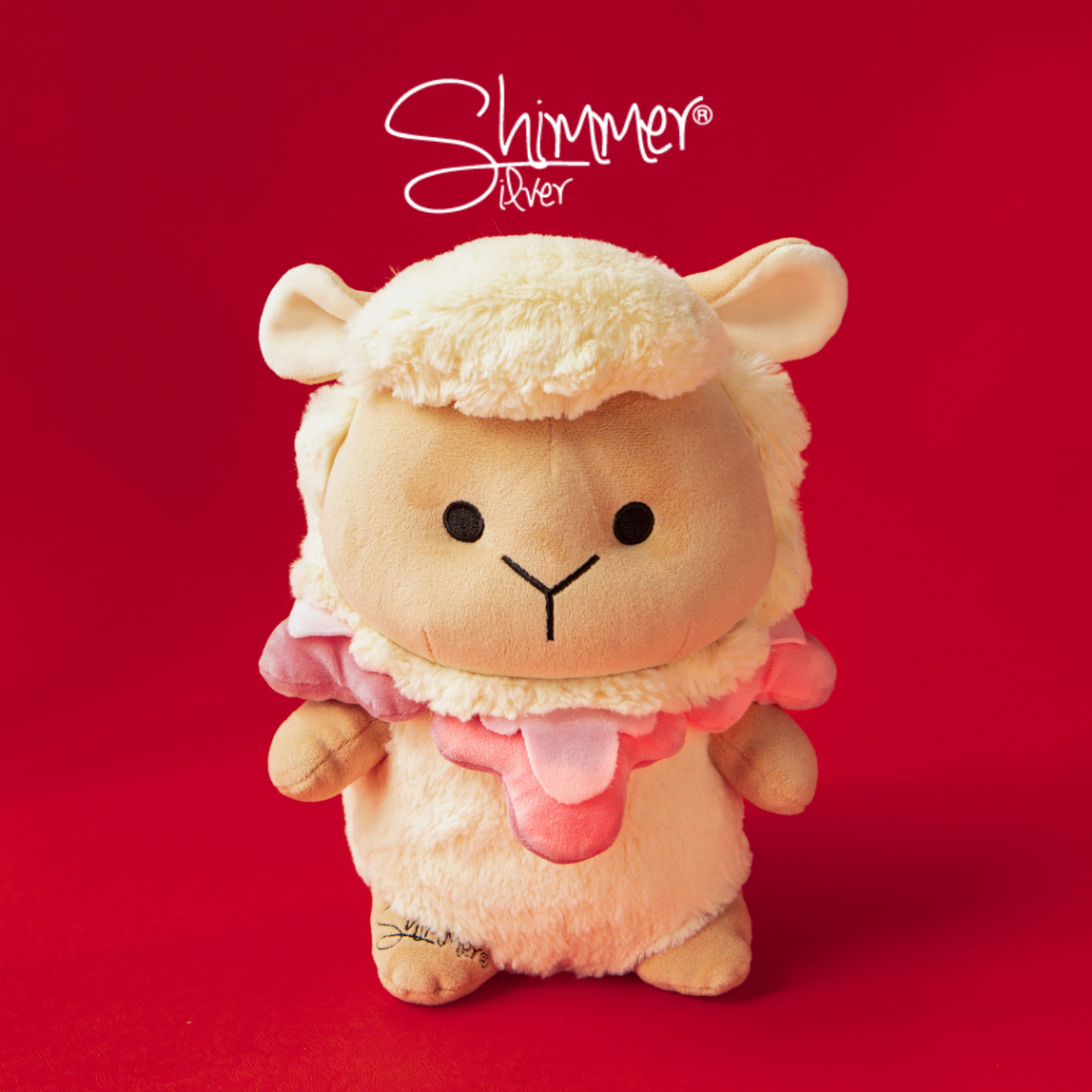 TRI Cute baby Sheep teddy bear - Shimmer Sheep - Senseless Sheep baby ...