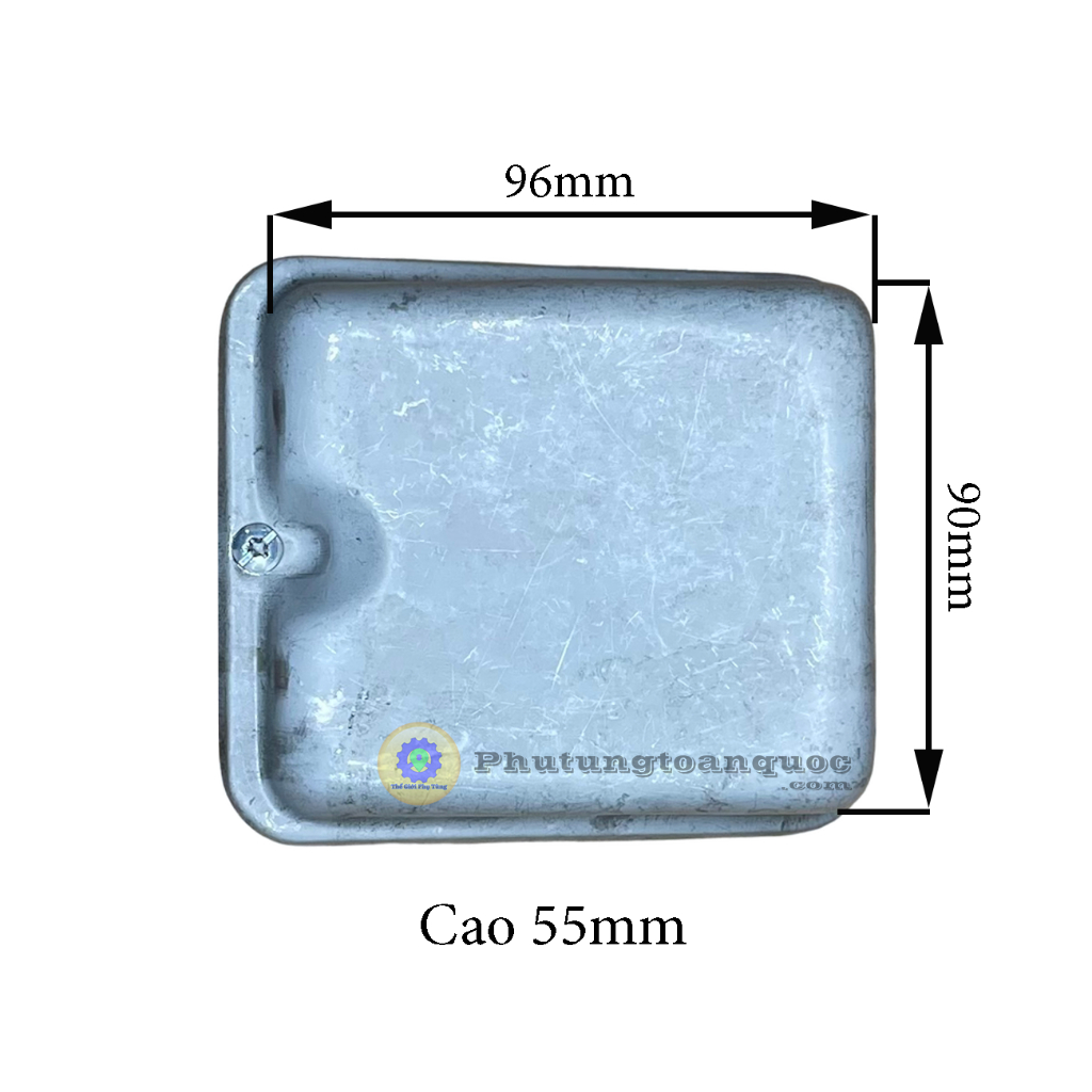 Pump Capacitor Protection Box 96x90x55mm Made of Sturdy Steel, Impact ...