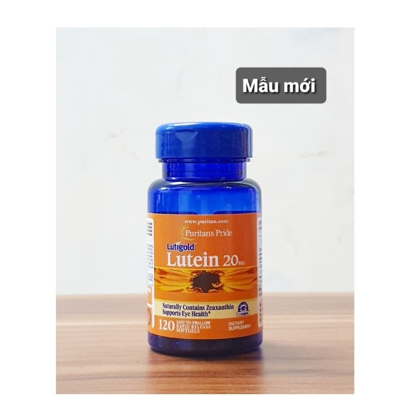 Luitigold Lutein eye tonic tablets 20mg 120 Puritan's Pride tablets ...