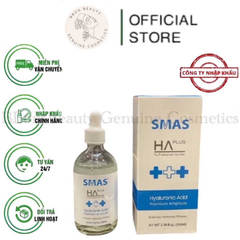 Smas HA Serum Essence hydrates and smooths skin - SMAS HA plus ...