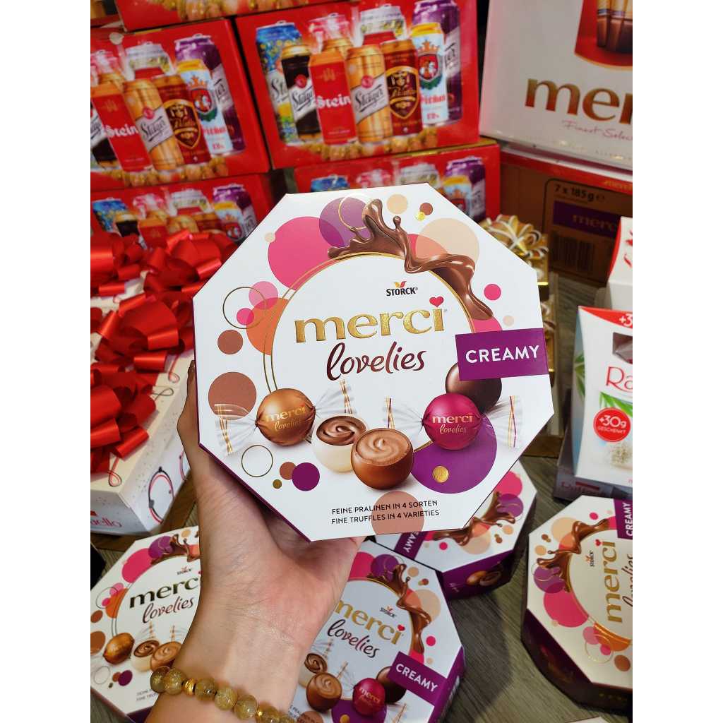 German MERCI LOVELIES Chocolate Candy | Shopee Malaysia