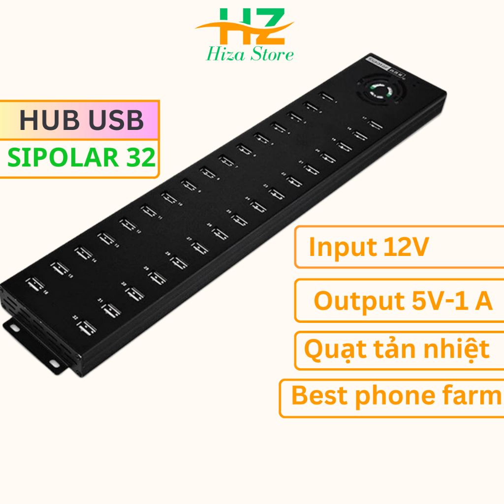 32 port sipolar usb splitter. Sipolar 32-port Hub used to plug in phone ...