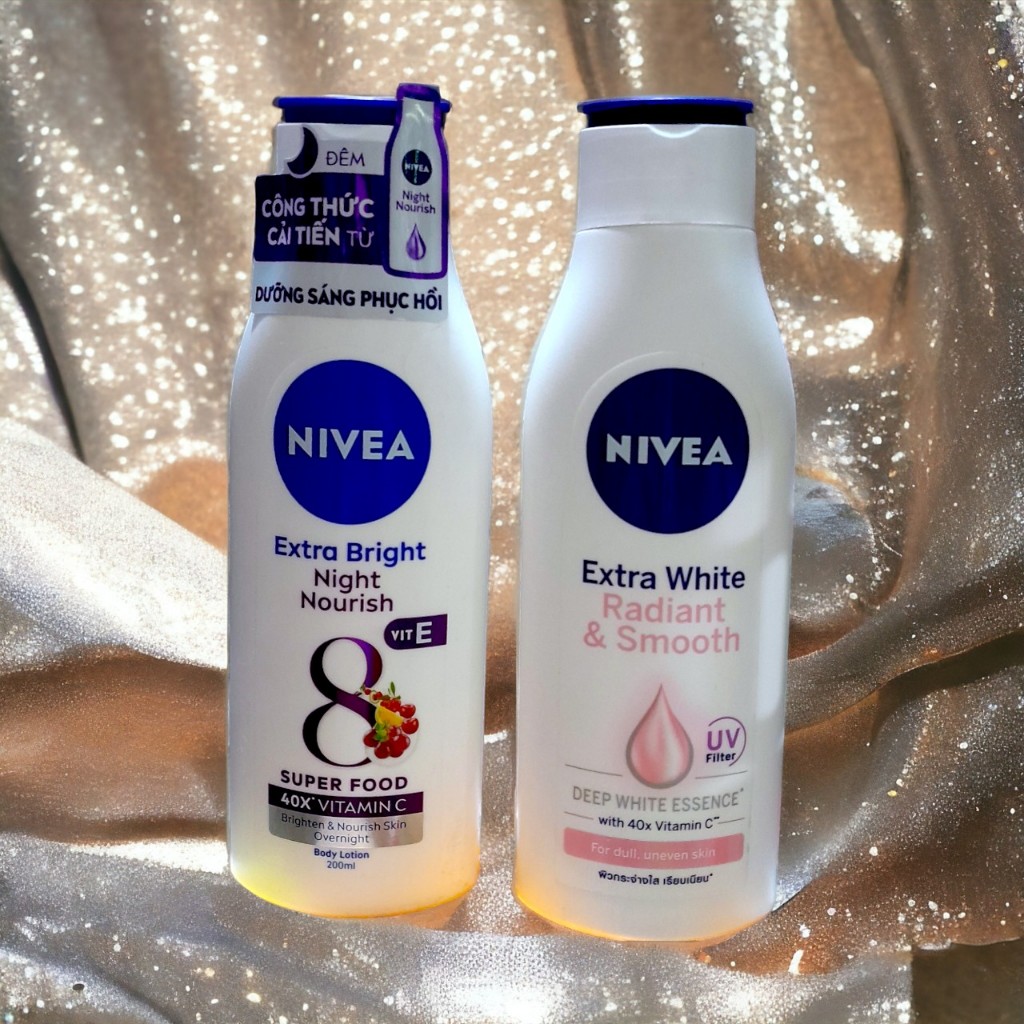Nivea Whitening Body Lotion COMBO Day And Night (200ML) | Shopee Malaysia
