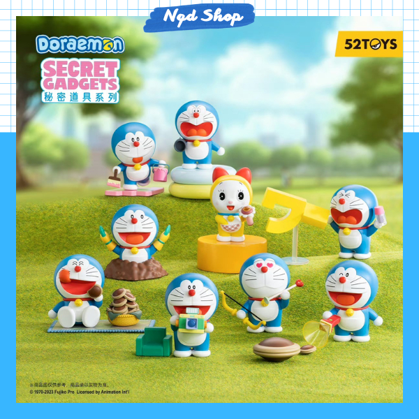Blindbox Doraemon Secret Gadgets, Genuine Model 52Toys Original Seal ...