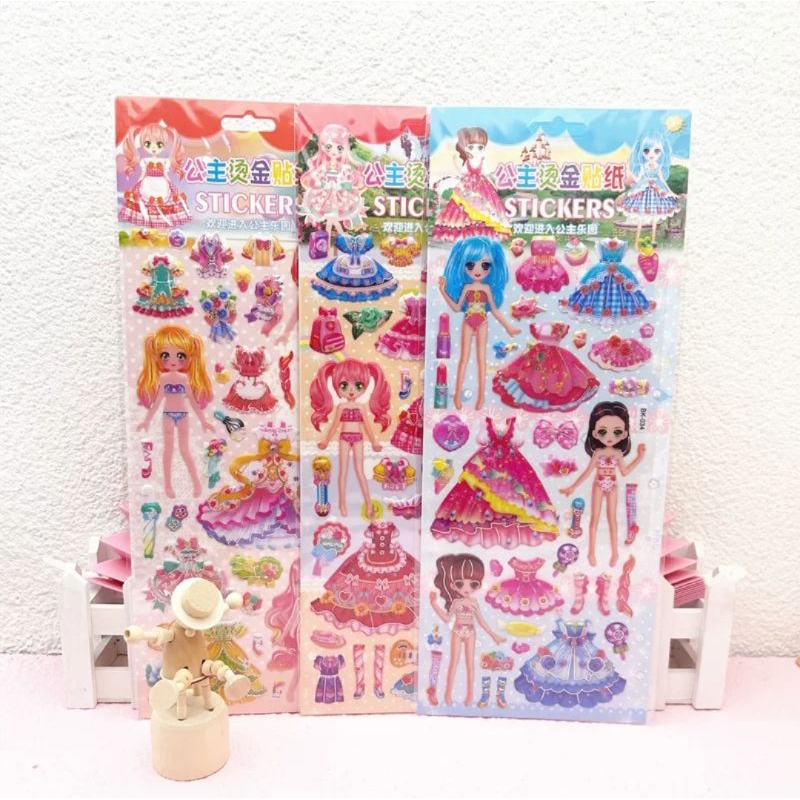 Sticker Cute Female Character sticker, Beautiful sticker | Shopee Malaysia