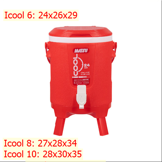Thermosetting ice bottle with faucet and stand, Icool Duy Tan stone ...