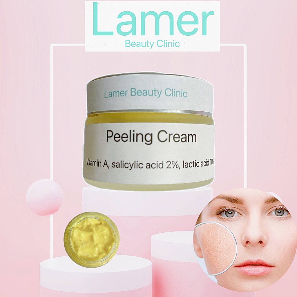 Peel Cream Evenly Regenerates Skin Tone, Reduces Acne VITAMIN A ...