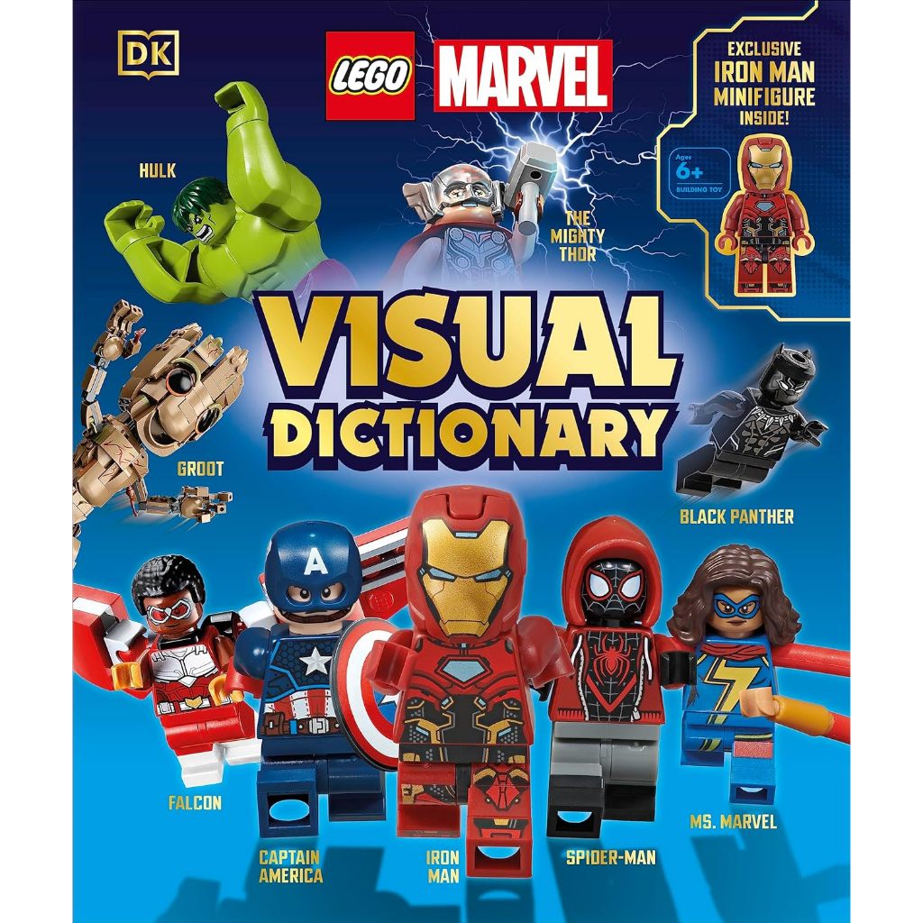 Lego Marvel Visual Dictionary: With Exclusive Iron Man minifigure ...