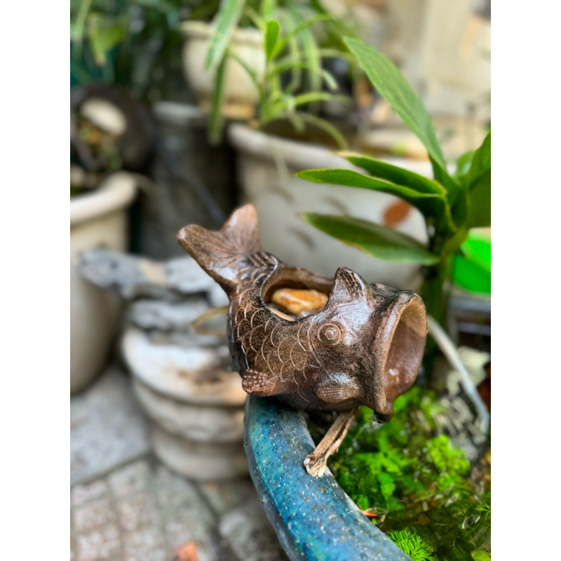 Fish, Jars, Aquatic Waterfall Fish Tank Decoration | Shopee Malaysia