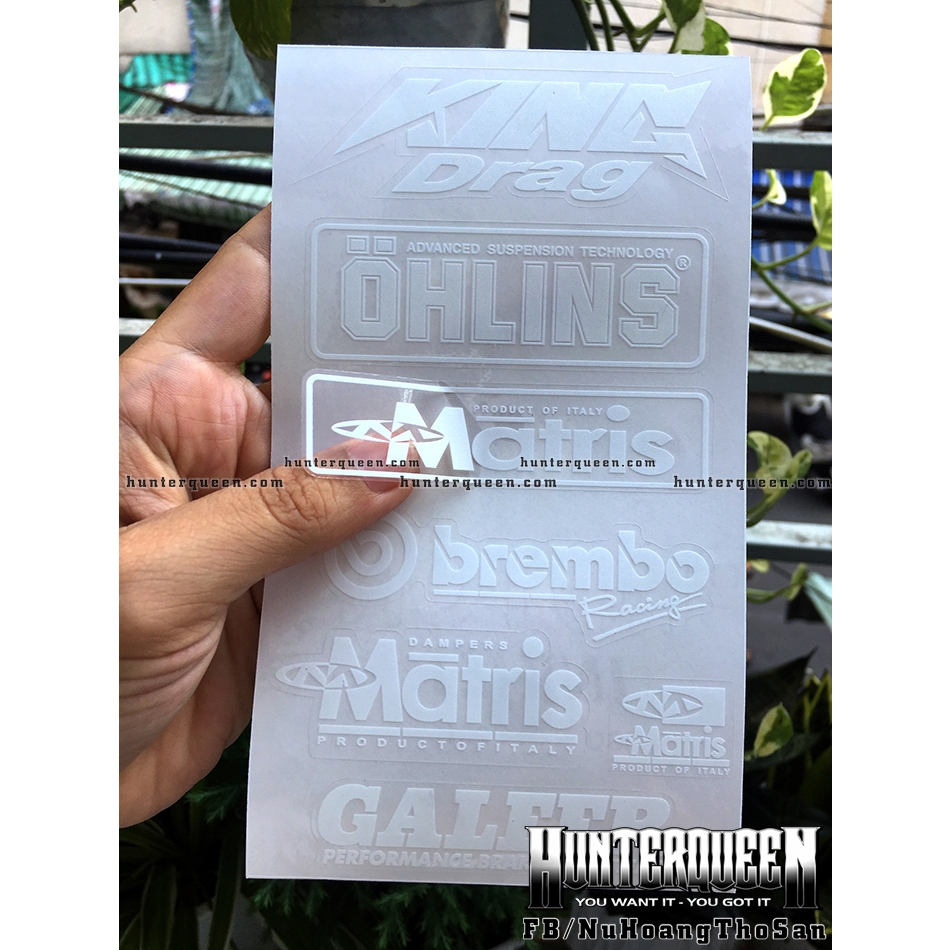 The KINGDRA-OLINS Sheet Has A Transparent UV Print. Waterproof Decal ...