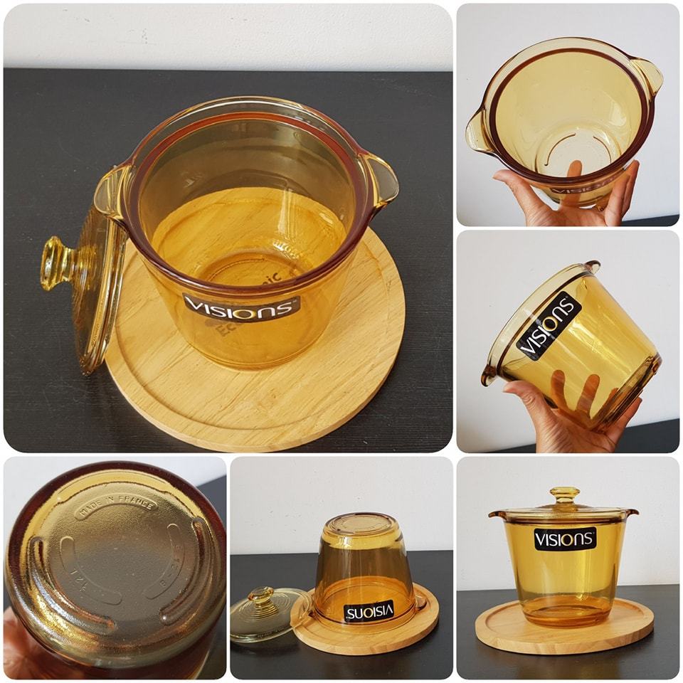 Visions glass pot 0.8 liter-1.2 liter | Shopee Malaysia