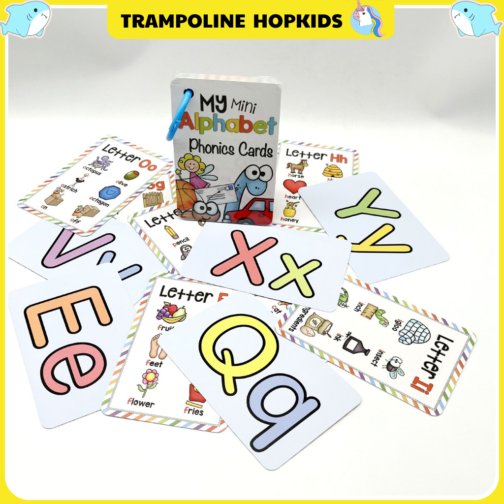 Phonics Hopkids English Flashcard Set – Alphabets Phonic Cards ...