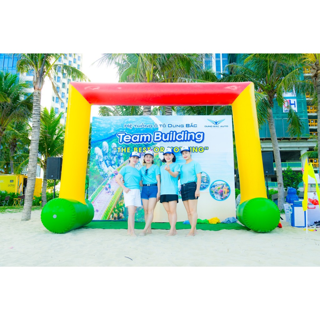 Mai Son rectangular air gate with self-standing legs, welcome gate ...