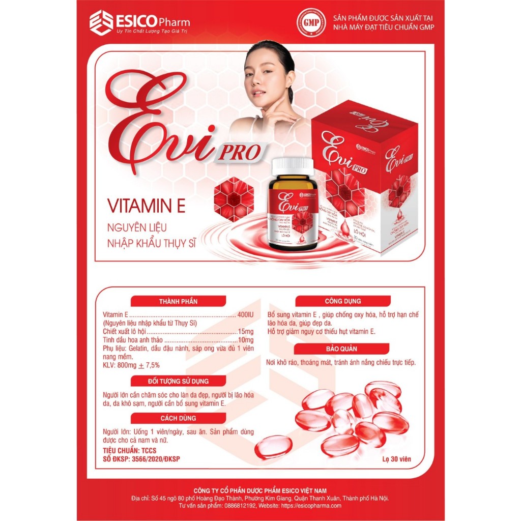 Evi PRO Beautiful Oral Tablets - Raw Materials Imported From ...