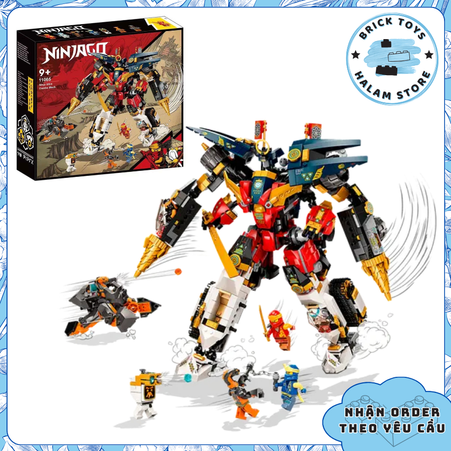 Ninjago Evo 11065 71765 Ultra Combo Mech assembly toy - Ultimate ...