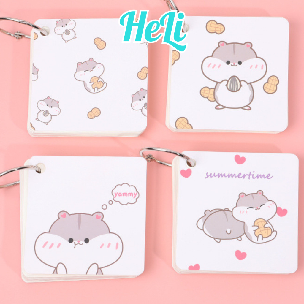 (SQUARE Flashcard) FLASHCARD LEARNING EACH FOREIGN LANGUAGE IN CUTE ...